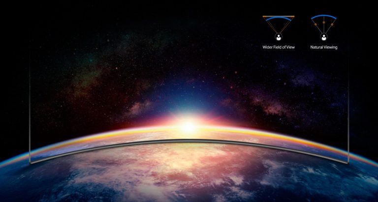 Samsung – TV Curvo Smart TV de 55″ Serie 8 Ultra HD 4K