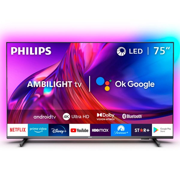 Philips – Android TV Smart LED de 75″ Ultra HD 4K Ambilight – Compraderas